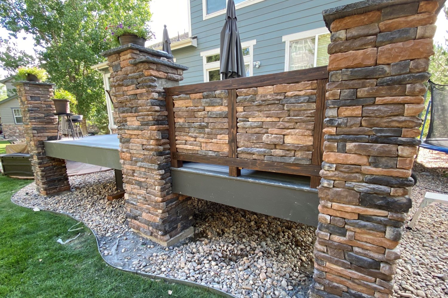 Stone Veneer Columns, Stone Veneer Posts - Mountain View Stone - Carved ...