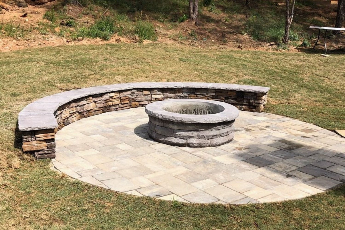 Fire Pit - Slate - Mountain View Stone
