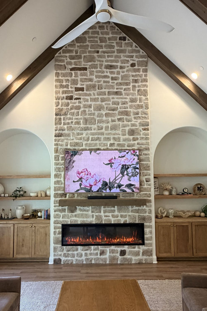 Stone Veneer - Lime Stone Austin White - Mountain View Stone