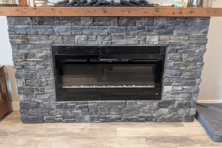 Stone Veneer Panels - Ready Stacked Stone Black Forest - Mountain View Stone