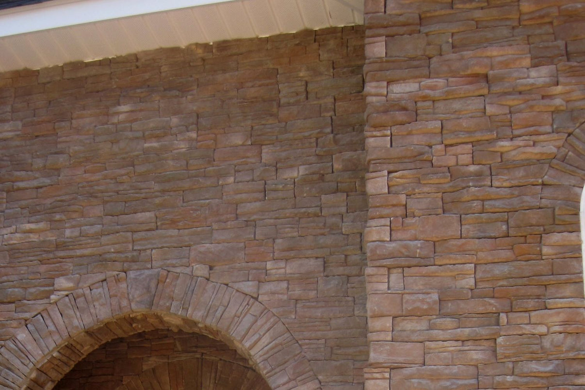 Stone Veneer Panels - Ready Stacked Stone Chardonnay - Mountain View Stone