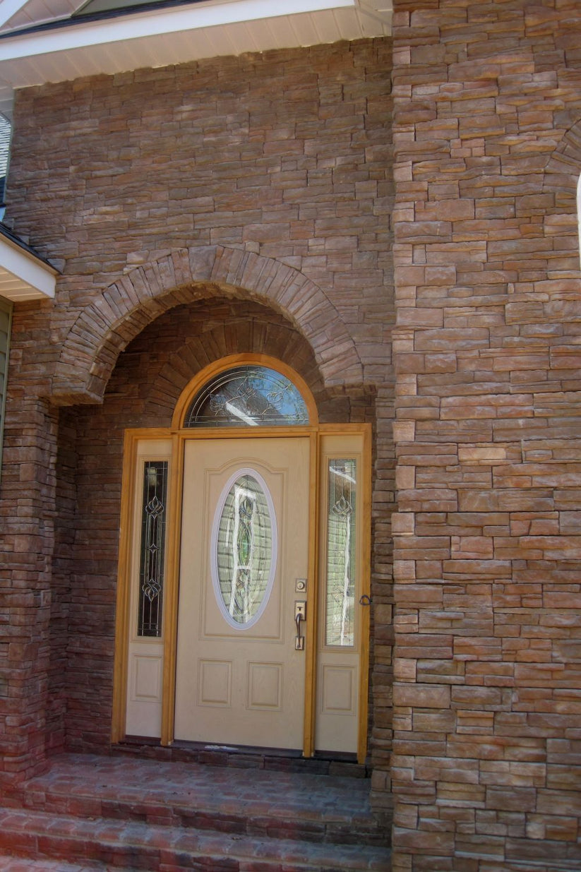 Stone Veneer Panels - Ready Stacked Stone Chardonnay - Mountain View Stone