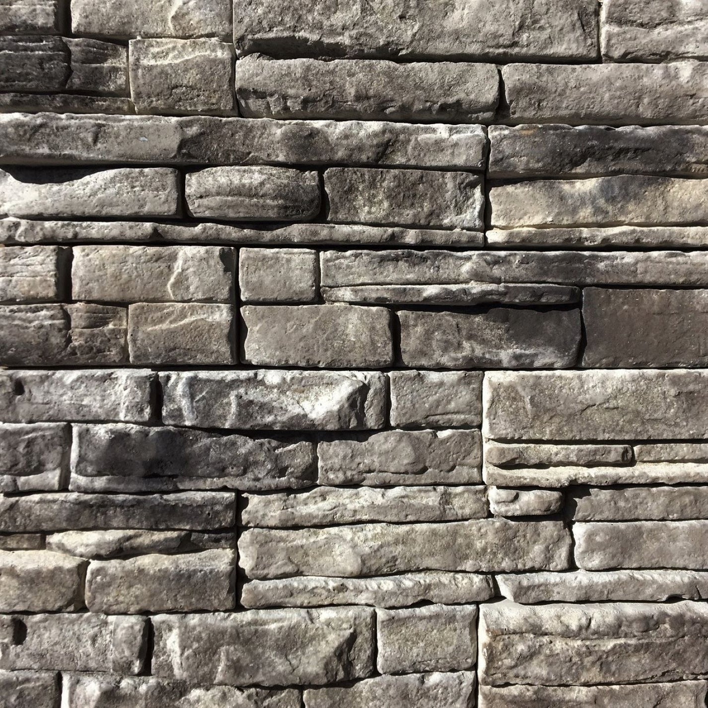 Stone Veneer Panels - Ready Stacked Stone Cool Gray - Mountain View Stone