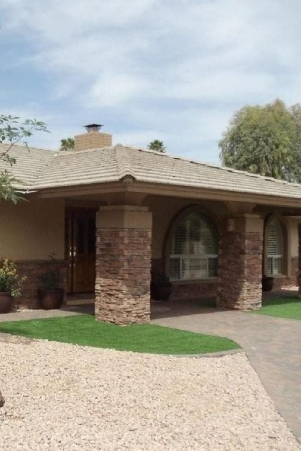 Stone Veneer Panels - Ready Stacked Stone Mahogany - Mountain View Stone