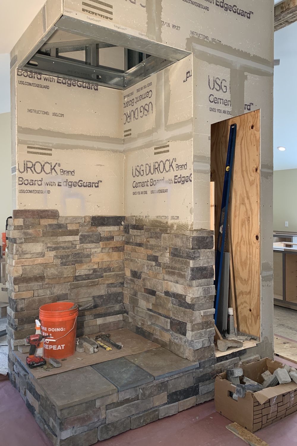 Stone Veneer Installation by Substrate - Mountain View Stone